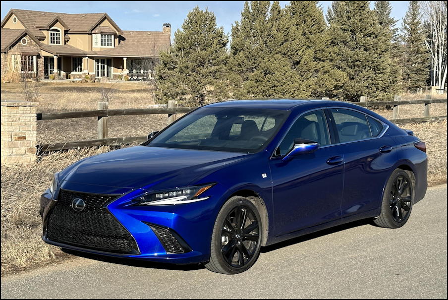 Premium Luxury with the 2023 Lexus ES 350 F-Sport Handling Sedan -- from Planet Dave