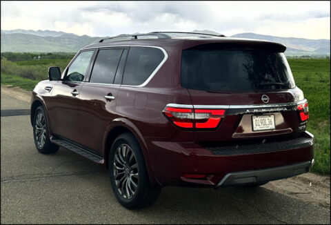 The Hulking 2023 Nissan Armada Platinum 4WD SUV -- from Planet Dave