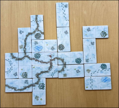 Game Review: Zen Tile Placement with “Snowfall Over Mountains” -- from ...