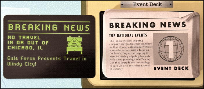 Game Review: Pickup and Delivery with "Express Route" [solo play ...