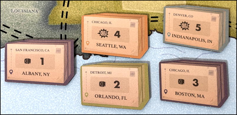 Game Review: Pickup and Delivery with "Express Route" [solo play ...